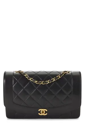 Chanel Diana Flap Bag - Black