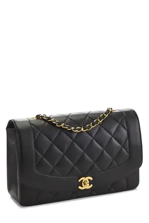Chanel Diana Flap Bag - Black