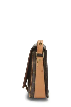 LOUIS VUITTON Monogram Canvas Cartouchiere - Brown
