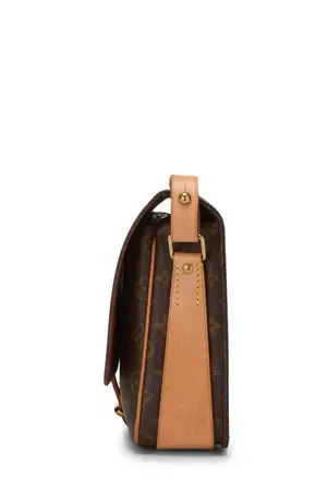 LOUIS VUITTON Monogram Canvas Cartouchiere Bag - Brown