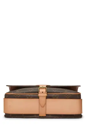 LOUIS VUITTON Monogram Canvas Cartouchiere Bag - Brown