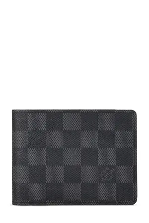 LOUIS VUITTON Damier Graphite Marco Wallet - Black