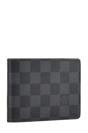 LOUIS VUITTON Damier Graphite Marco Wallet - Black