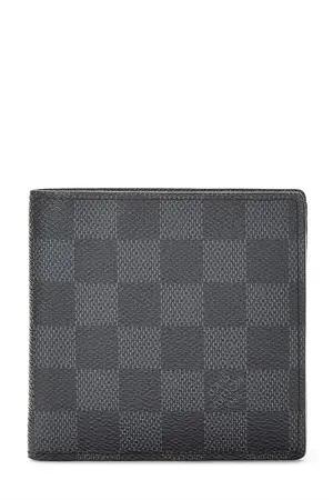 LOUIS VUITTON Damier Graphite Marco Wallet - Black