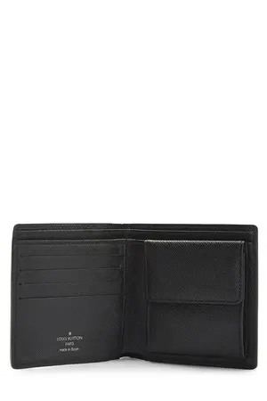LOUIS VUITTON Damier Graphite Marco Wallet - Black