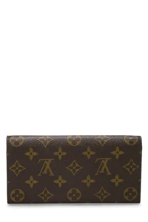 LOUIS VUITTON Monogram Canvas Emilie Wallet - Pink