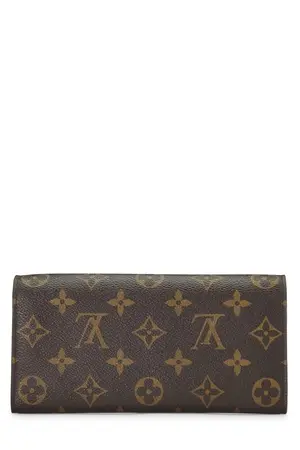 LOUIS VUITTON Monogram Canvas Emilie Wallet - Pink