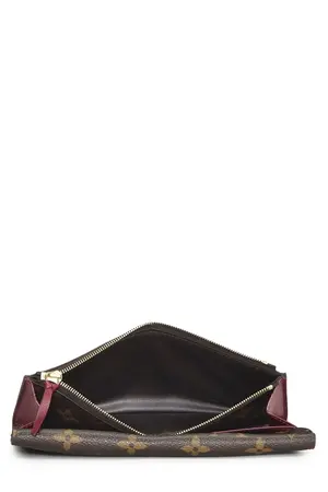 LOUIS VUITTON Monogram Canvas Emilie Wallet - Pink