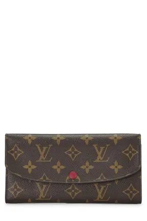 LOUIS VUITTON Monogram Canvas Emilie Wallet - Yellow