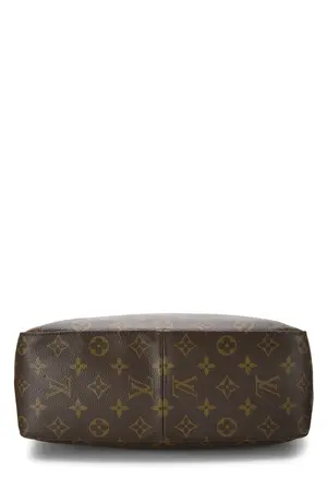 LOUIS VUITTON Monogram Canvas Looping Shoulder Bag - Brown