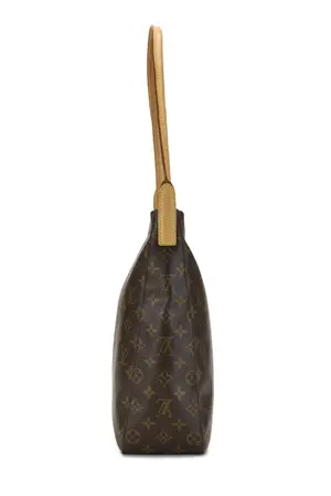 LOUIS VUITTON Monogram Canvas Looping Shoulder Bag - Brown