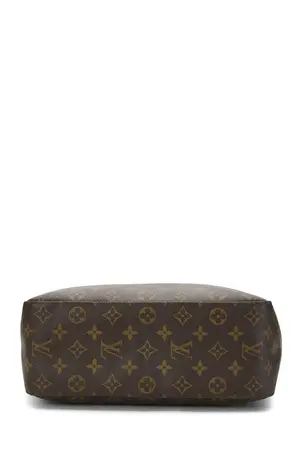 LOUIS VUITTON Monogram Canvas Looping Shoulder Bag - Brown