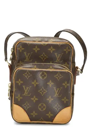 LOUIS VUITTON Monogram Canvas Amazone Bag - Brown