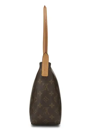 LOUIS VUITTON Monogram Canvas Looping Shoulder Bag - Brown