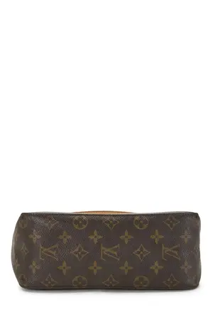LOUIS VUITTON Monogram Canvas Looping Shoulder Bag - Brown
