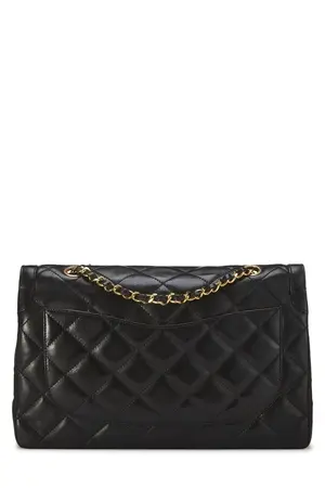 Chanel Quilted Lambskin Paris Limited Double Flap Jumbo