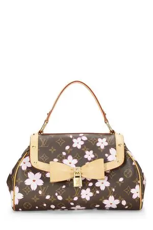 LOUIS VUITTON Takashi Murakami X Monogram Cherry Blossom Sac Retro Pm