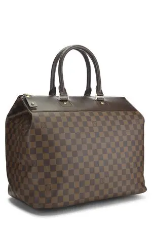 LOUIS VUITTON Damier Ebene Greenwich Duffle - Brown