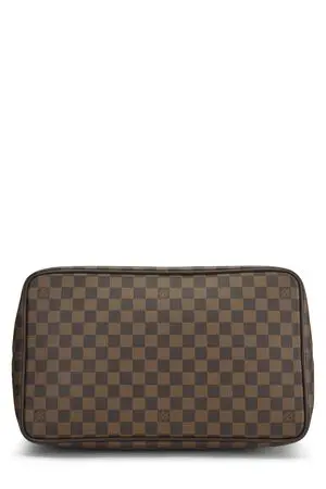 LOUIS VUITTON Damier Ebene Greenwich Duffle - Brown