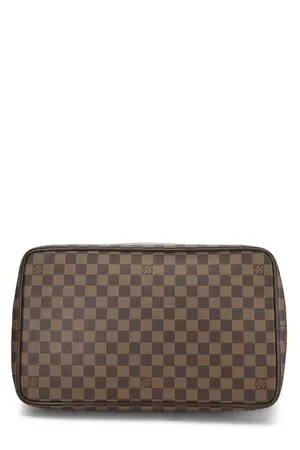LOUIS VUITTON Damier Ebene Greenwich Duffle - Brown