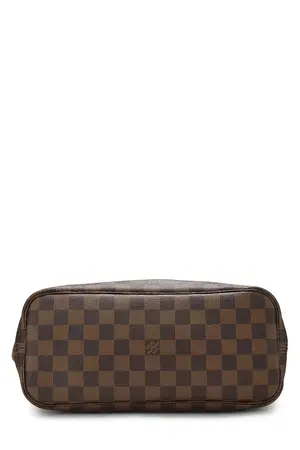 LOUIS VUITTON Damier Ebene Tote - Brown