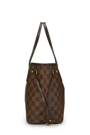 LOUIS VUITTON Damier Ebene Tote - Brown