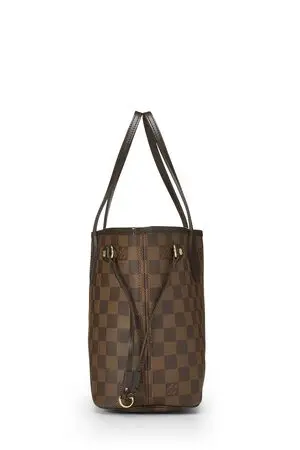 LOUIS VUITTON Damier Ebene Tote - Brown