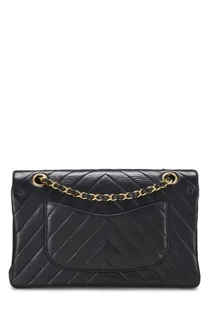 Chanel Chevron Lambskin Classic Double Flap Medium
