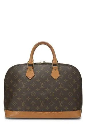 LOUIS VUITTON Monogram Canvas Alma - Brown