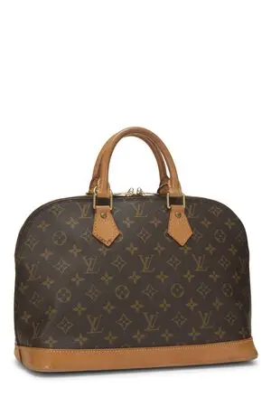LOUIS VUITTON Monogram Canvas Alma - Brown