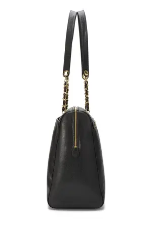 Chanel Caviar Zip Tote Bag