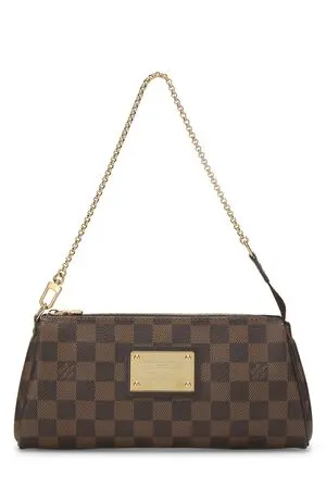 LOUIS VUITTON Damier Ebene Eva - Brown