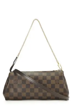 LOUIS VUITTON Damier Ebene Eva - Brown