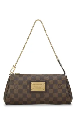 LOUIS VUITTON Damier Ebene Eva - Brown