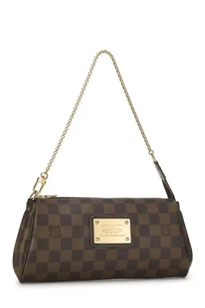 LOUIS VUITTON Damier Ebene Eva - Brown