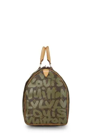 LOUIS VUITTON Stephen Sprouse X Monogram Graffiti Keepall 50