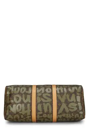 LOUIS VUITTON Stephen Sprouse X Monogram Graffiti Keepall 50