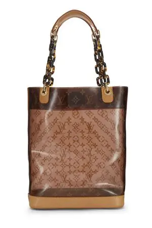 LOUIS VUITTON Monogram Ambre Vinyl Cabas