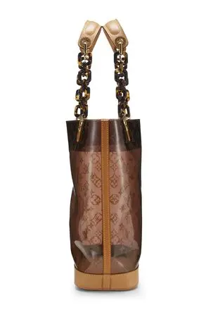 LOUIS VUITTON Monogram Ambre Vinyl Cabas