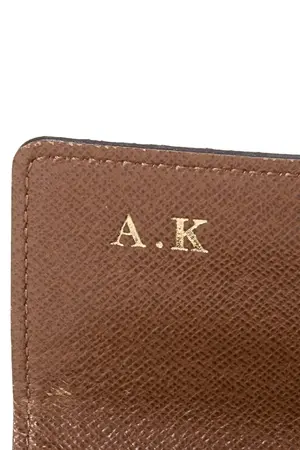 LOUIS VUITTON Monogram Canvas Sarah Wallet - Brown