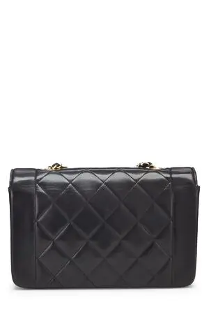 Chanel Quilted Lambskin Diana Flap