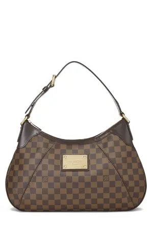 LOUIS VUITTON Damier Ebene Thames Shoulder Bag