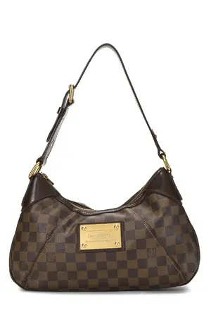 LOUIS VUITTON Damier Ebene Thames Shoulder Bag