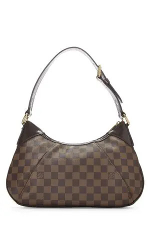 LOUIS VUITTON Damier Ebene Thames Shoulder Bag