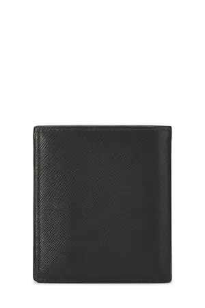 Prada Saffiano Bifold Wallet - Black
