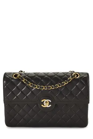 CHANEL Quilted Lambskin Paris Limited Double Flap Medium