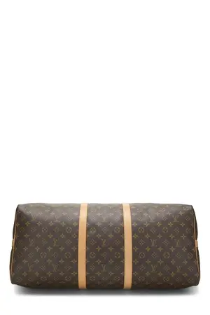 LOUIS VUITTON Monogram Keepall Bandouliere 60 - Brown
