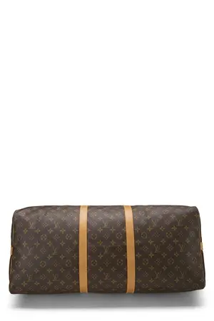 LOUIS VUITTON Monogram Keepall Bandouliere 60 - Brown