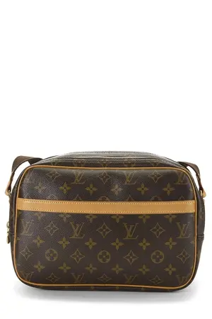 LOUIS VUITTON Monogram Reporter - Brown