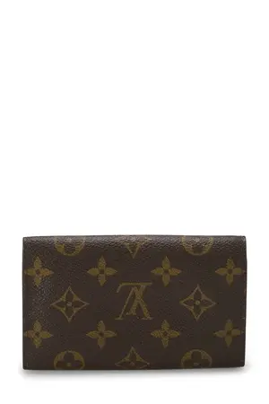 LOUIS VUITTON Monogram Canvas Porte Monnaie Simple